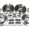 Brake Rebuild Kit For Range Rover: Brake Pads, Rotors And Springs