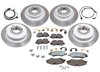 Brake Kit, 2010 LR4, With Genuine Rotors And Pads - 8581