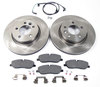 LR3 Brake Rebuild Kit: Front And Rear Rotors And Pads