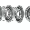 Land Rover Wheels - 16 X 6.5 Steel NATO - Tubeless (Set Of 4) - Black ...
