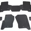 Genuine Black Rubber Floor Mats STC8188AB, Front And Rear, 3-Piece Set ...