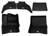 Genuine Black Rubber Floor Mats STC8188AB, Front And Rear, 3-Piece Set ...