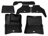 Black Rubber Floor Mats For Defender 110 New Generation L663 - VPLES0552