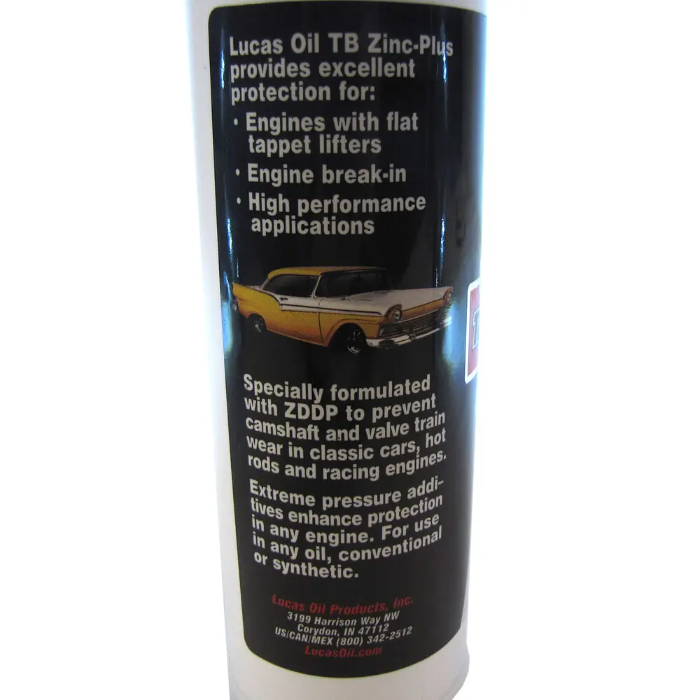 Lucas Oil Engine Break In Oil Additive - 10063 - TB Zinc Plus