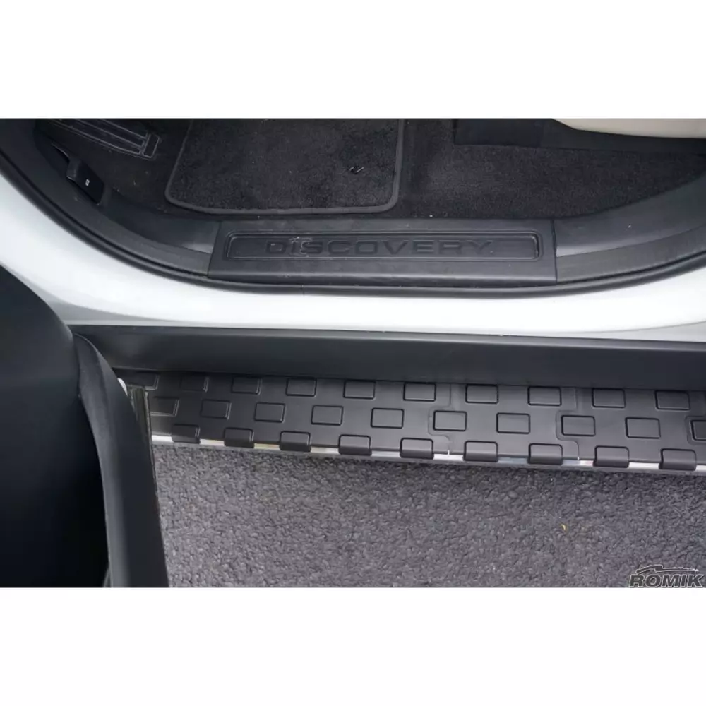 Side Steps / Running Boards For Land Rover Discovery 5, Polished Pair ...