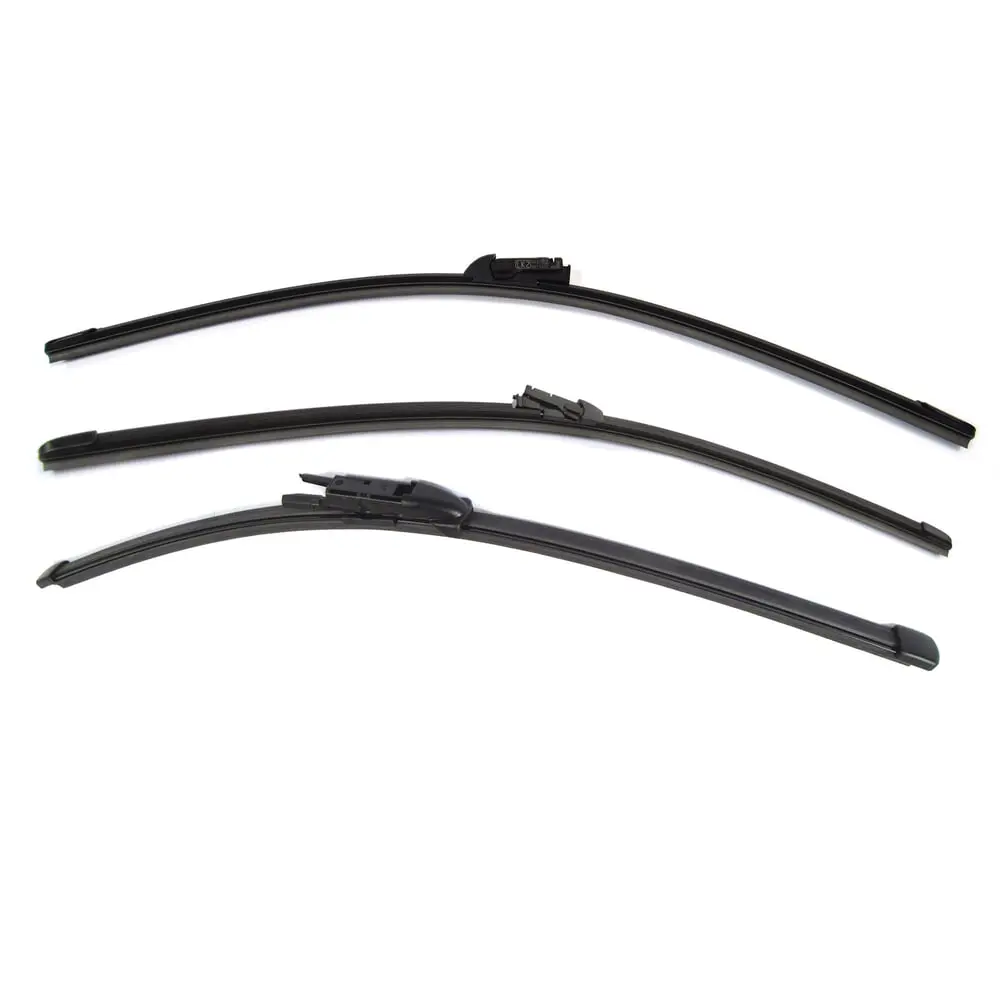 Genuine Front And Rear Wiper Blade Kit, 3-Piece Set, Flex Blade ...