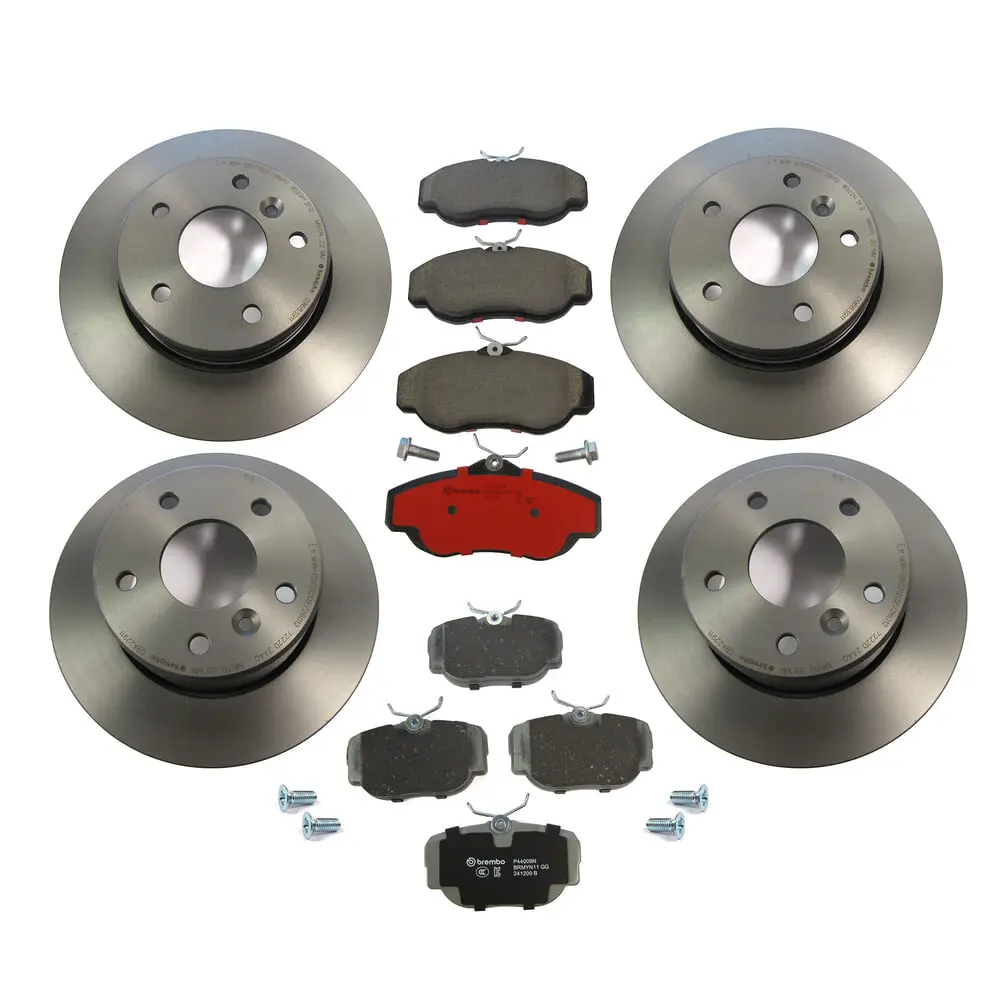 Complete Brake Rebuild Kit for Discovery Series II, 1999-2004 - 9542BREM