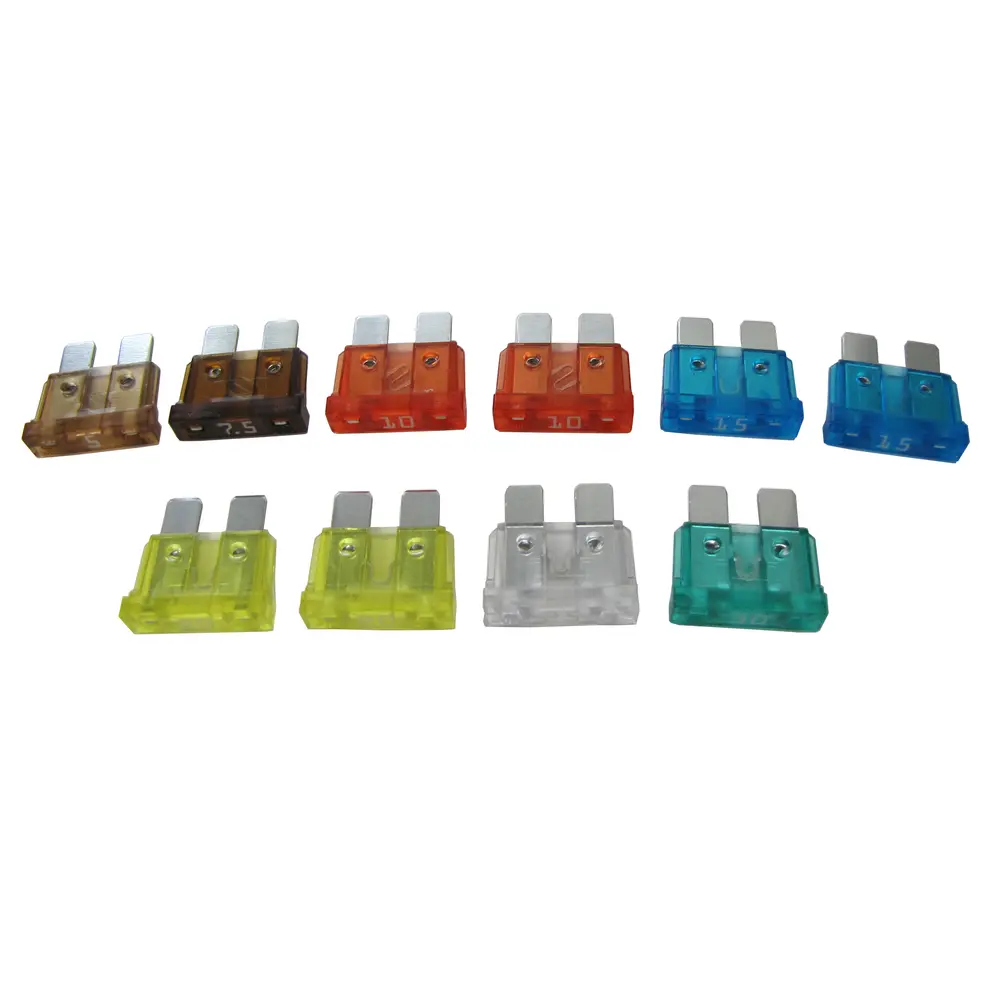 Spade Type Fuses for Your Car - Set of 10 Fuses
