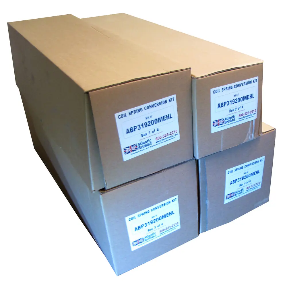 Heavy Load Air To Coil Spring Suspension Conversion Kit - Range Rover ...