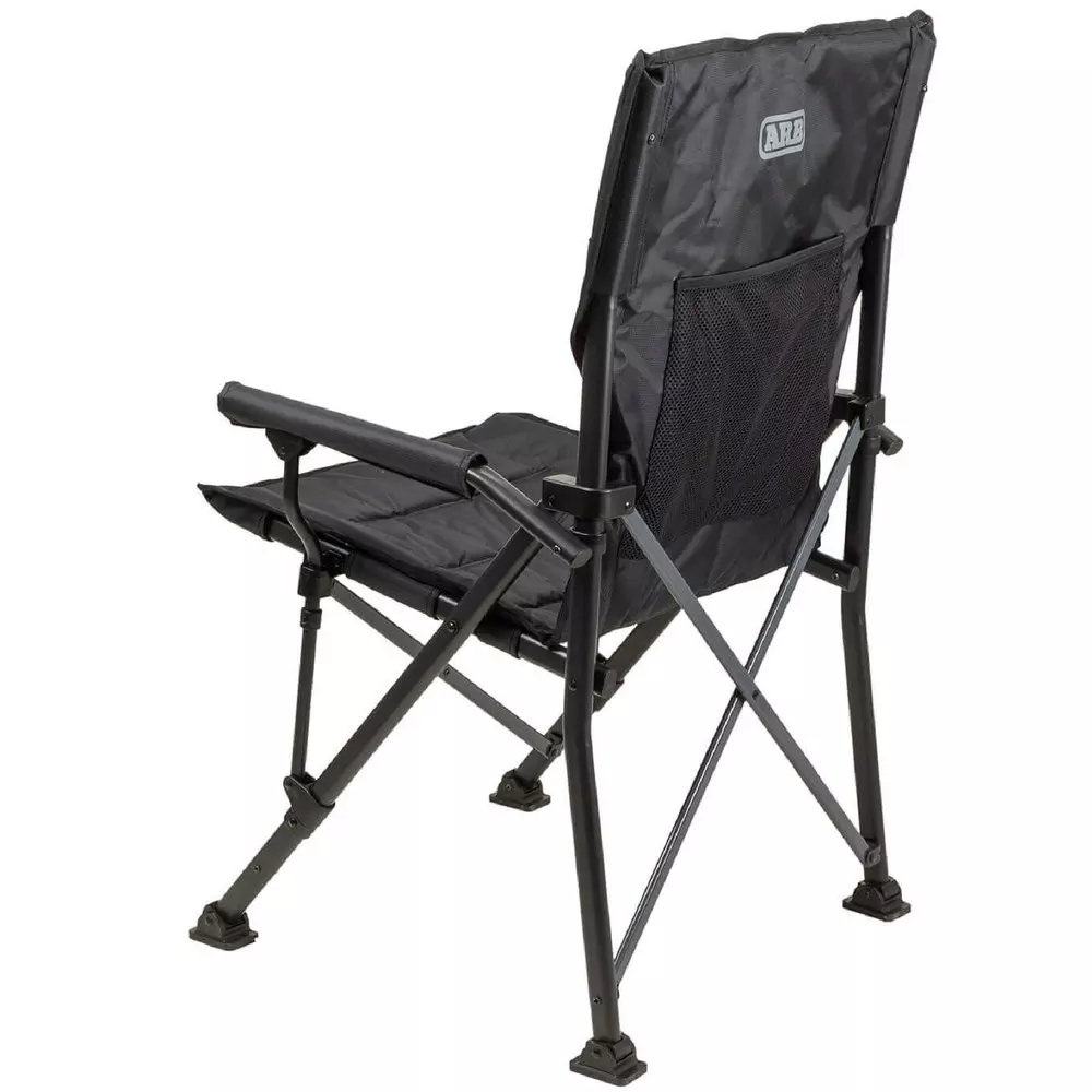 ARB Airlocker Camping Chair - Black, with Cup Holder, Storage Bag