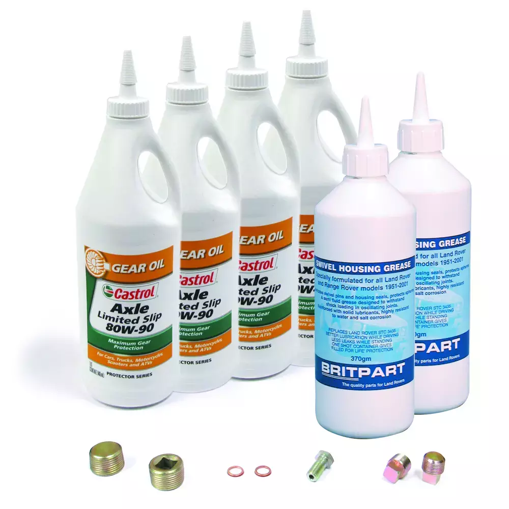 Differential And Axle Service Kit For Range Rover Classic with 4 Quarts ...