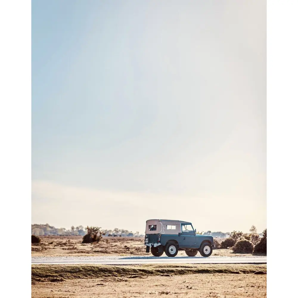 Canvas Soft Top, Sand, Exmoor Trim, Land Rover Series - EXT250-7SAC