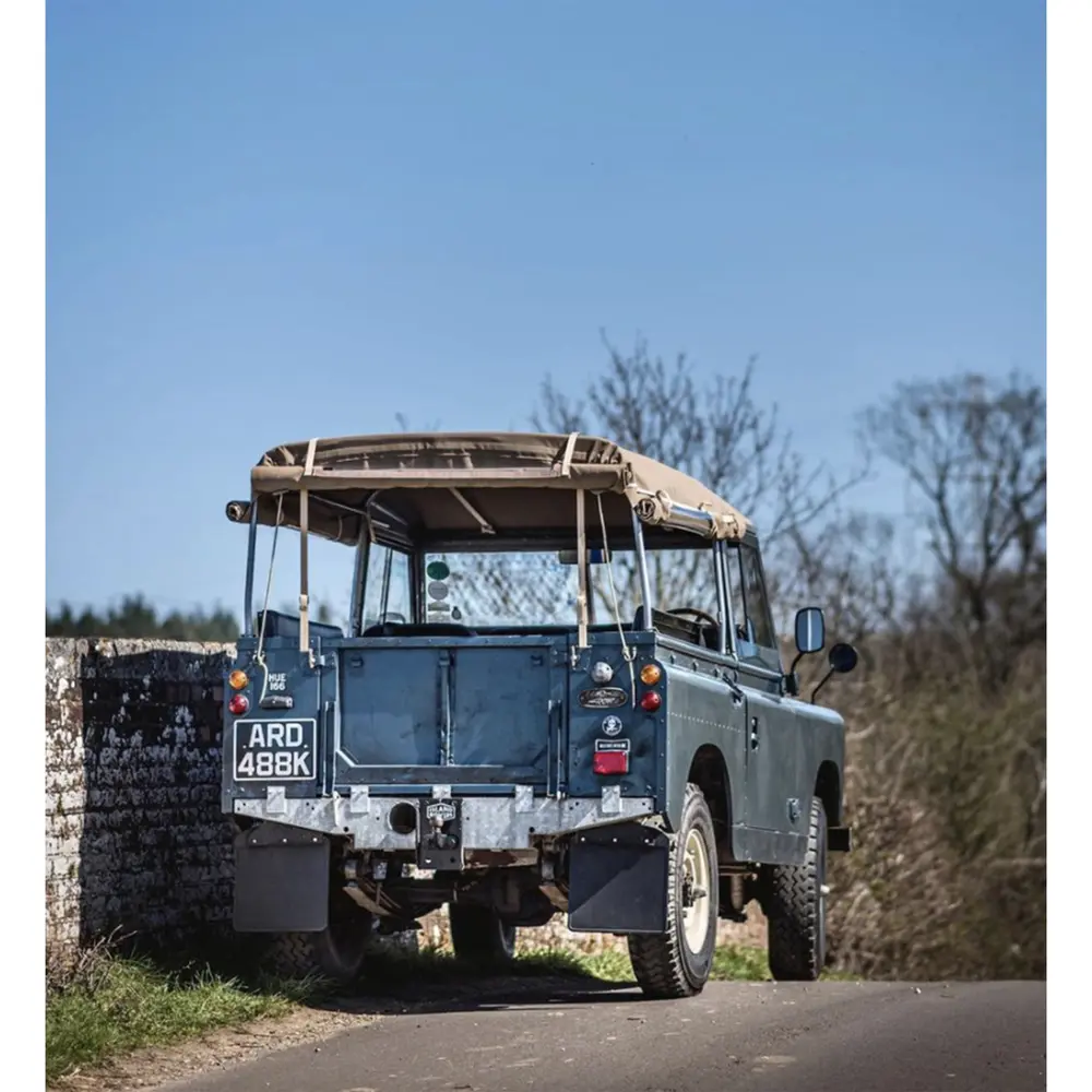 Canvas Soft Top, Sand, Exmoor Trim, Land Rover Series - EXT250-7SAC