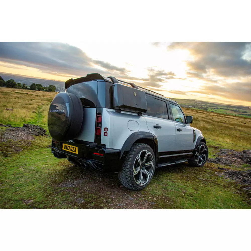 Spoiler for Defender 90, 110 and 130 New Generation L663, Gloss Black ...