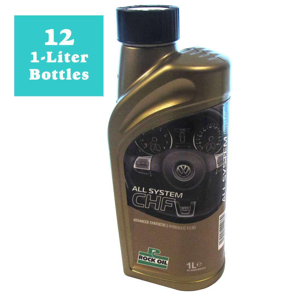 Rock Oil Advanced Synthetic Hydraulic Fluid: 12 x 1L Bottles