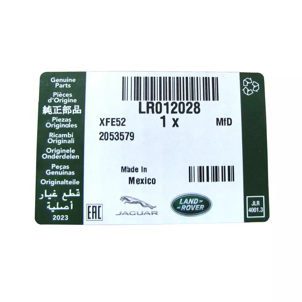 Exhaust Gas Recirculation Valve LR3 - LR012028