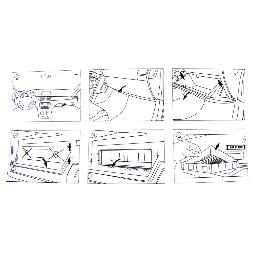 Pollen Filter for Defender New Gen & Discovery 5 Vehicles - LR133345