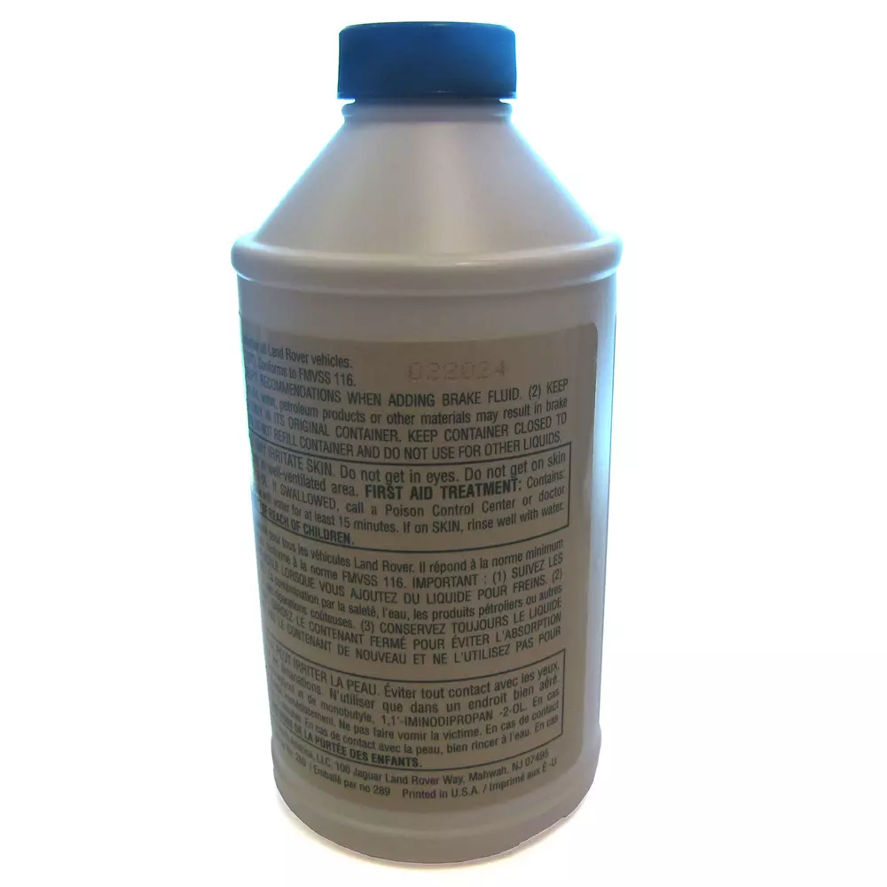Genuine Land Rover Brake Fluid DOT 4 - LRNDOT4 - 12oz.