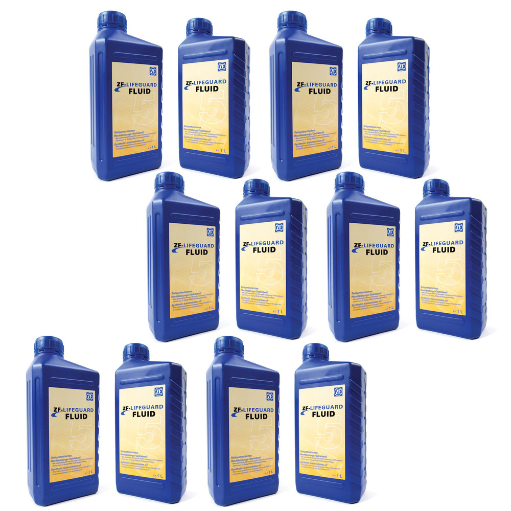 ZF Lifeguard Fluid5 Automatic Transmission Fluid: 12 x 1L Bottles
