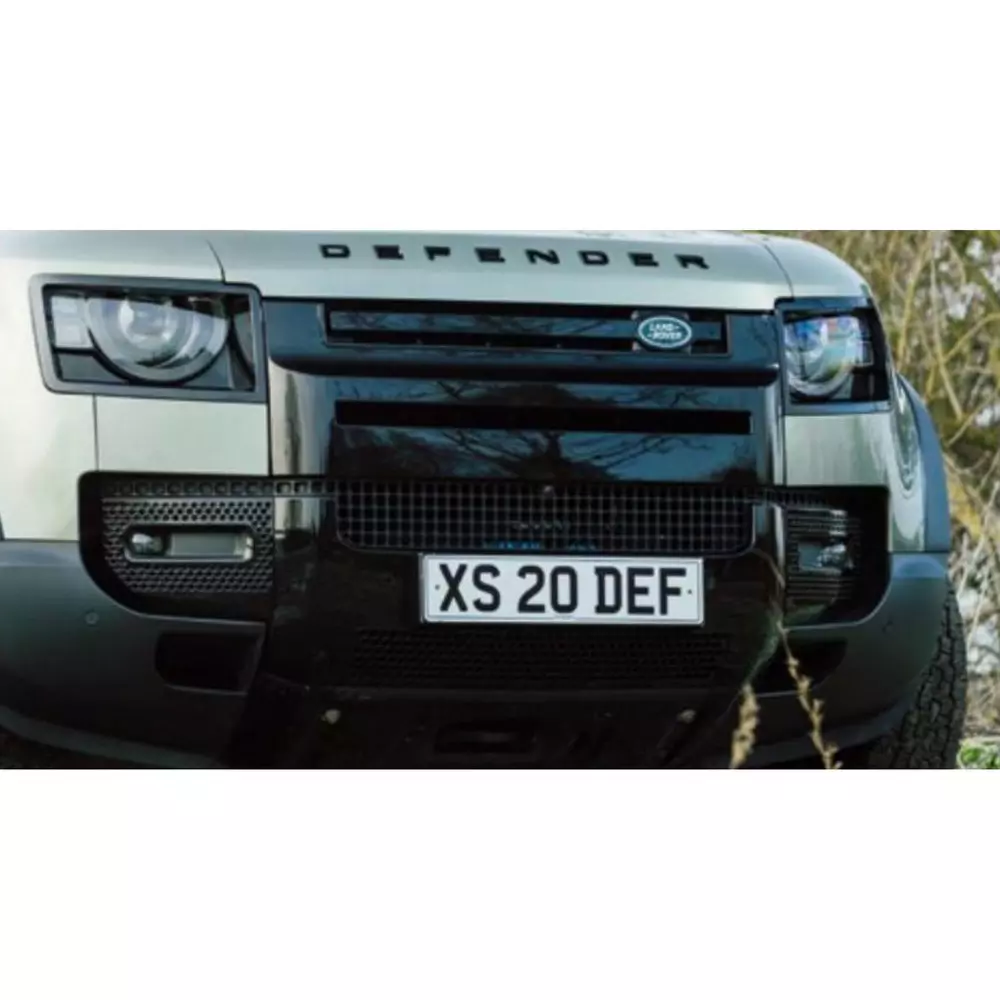 Aluminum Steering Guard for New Generation Defenders, Silver ...