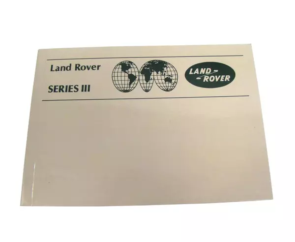 Manuals For Land Rover Vehicles