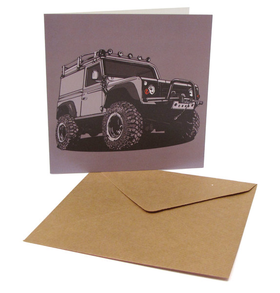 Land Rover Greeting Cards