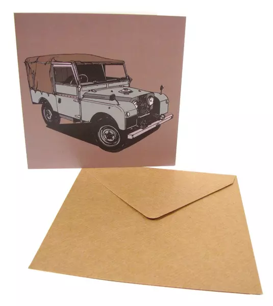Classic Land Rover Greeting Cards