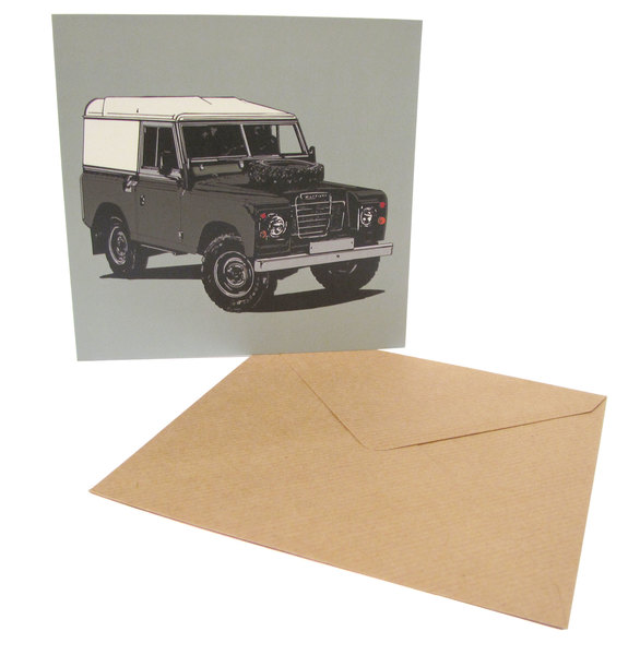 Classic Land Rover Greeting Cards