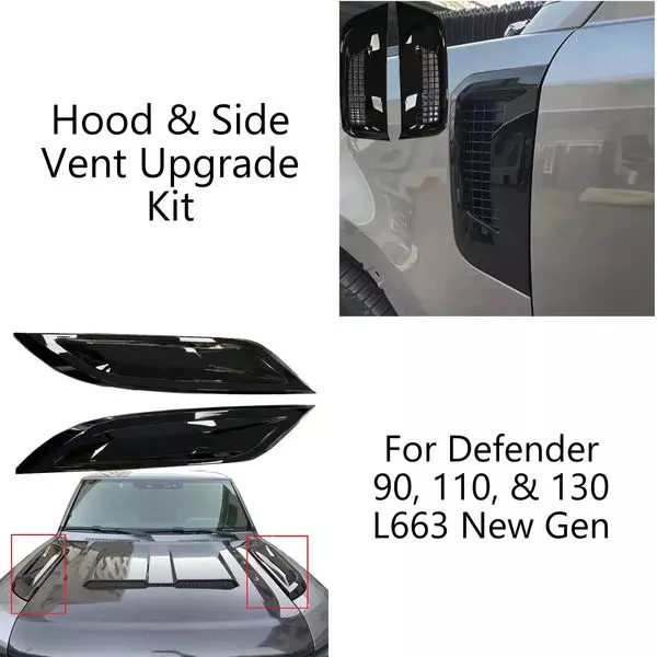Body & Chassis - Pillars, Molding & Finishing Trim, For Defender 110 ...